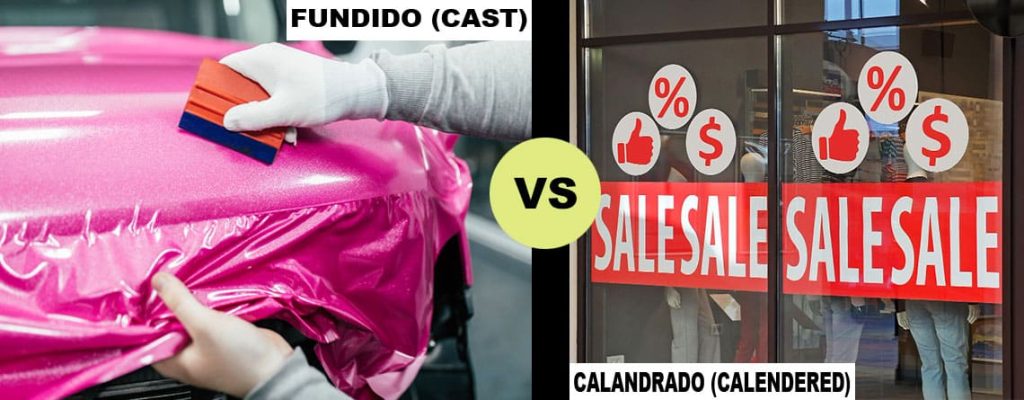 Diferencia entre el Vinilo Calandrado vs Fundido - USA